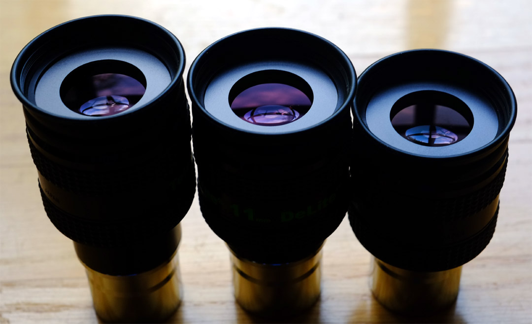 Tele Vue DeLite Eyepieces - First Light Review