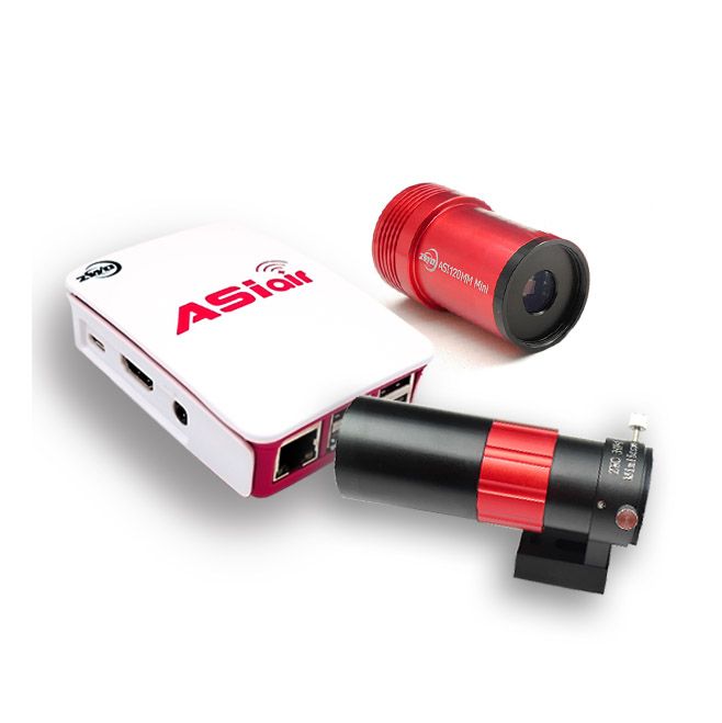 ZWO ASIAIR Wi-Fi Camera Controller Kit with ASI120MM-Mini Camera & 30mm ...