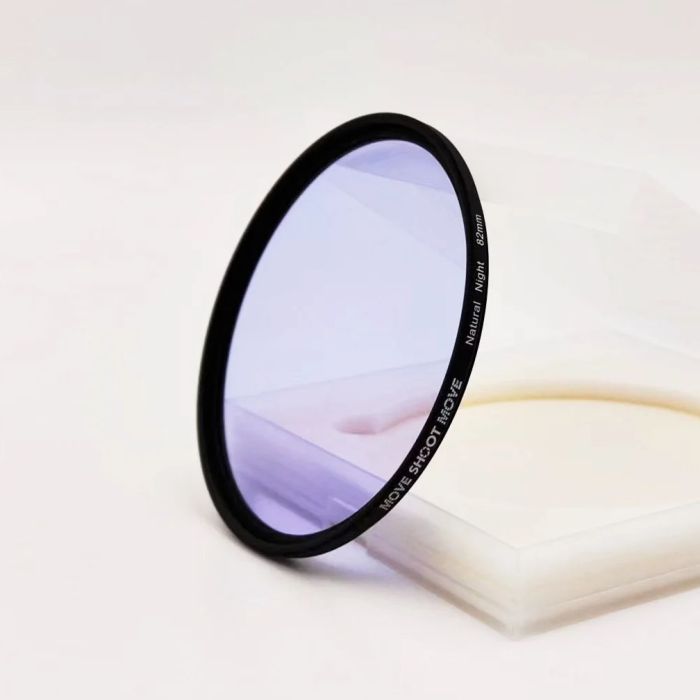 Move Shoot Move 82mm Didymium Light Pollution Filter with Adapter Rings