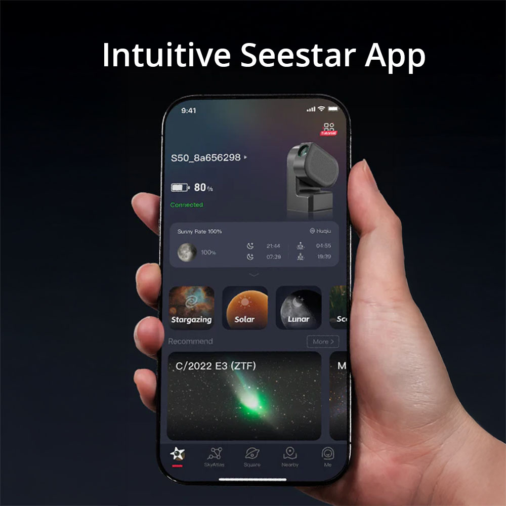Seestar S50 Smart Telescope by ZWO | Free 2-Day Shipping